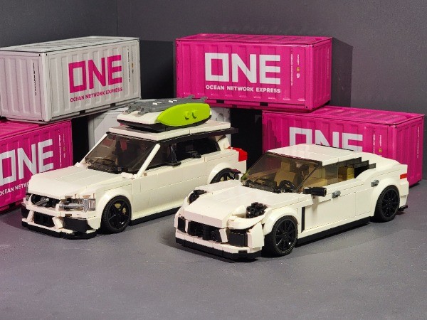 LEGO MOC Porsche Panamera by mockjer | Rebrickable - Build with LEGO