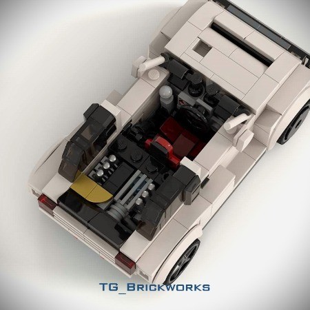 LEGO MOC MG Metro 6R4 by tg_brickworks | Rebrickable - Build with LEGO
