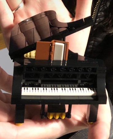 LEGO MOC-186092 Mini Grand Piano by WilburmusPrime | Rebrickable ...