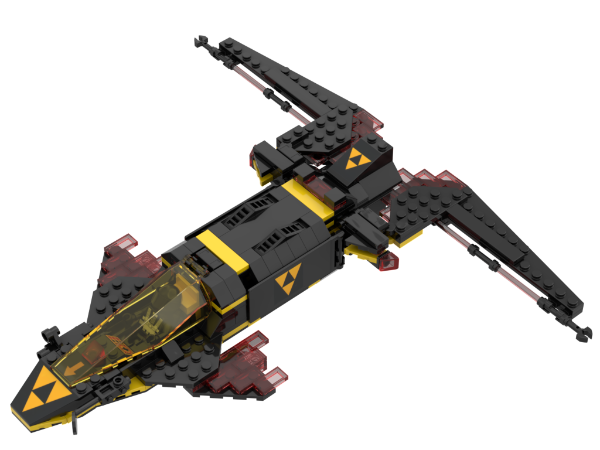 LEGO MOC Blacktron BX-9 "Buzzard" by Brick_Lizard | Rebrickable - Build ...