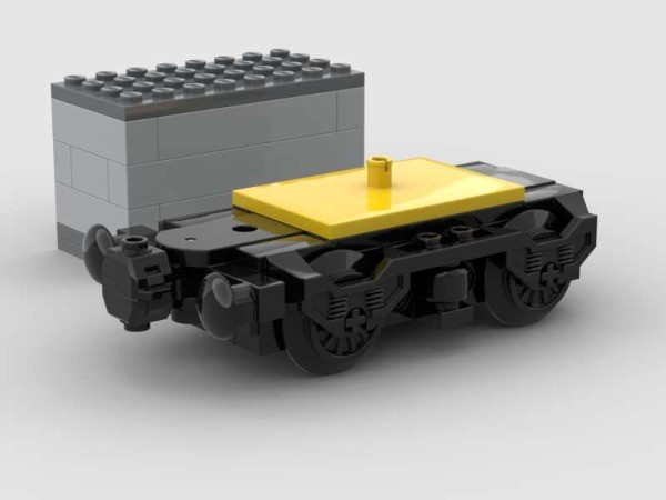 LEGO MOC Dummy Motor and Battery for Passenger trains by Leithy ...