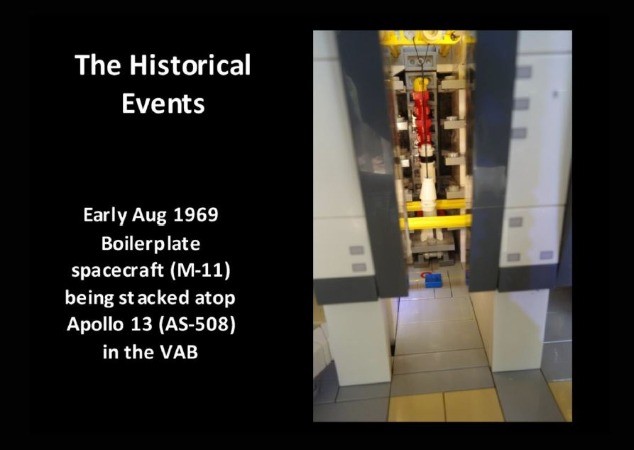 LEGO MOC Vehicle Assembly Building (VAB) Apollo 13 Stacking & Apollo 12 ...