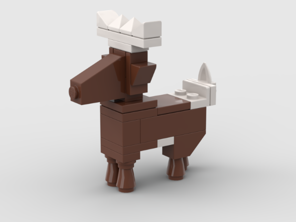 LEGO MOC Minifig Scale Deer by bloooop | Rebrickable - Build with LEGO