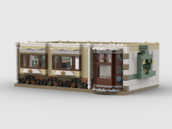 LEGO MOC Book shop and El Cubo Fine Art Cafe, Alternate build of Lego ...
