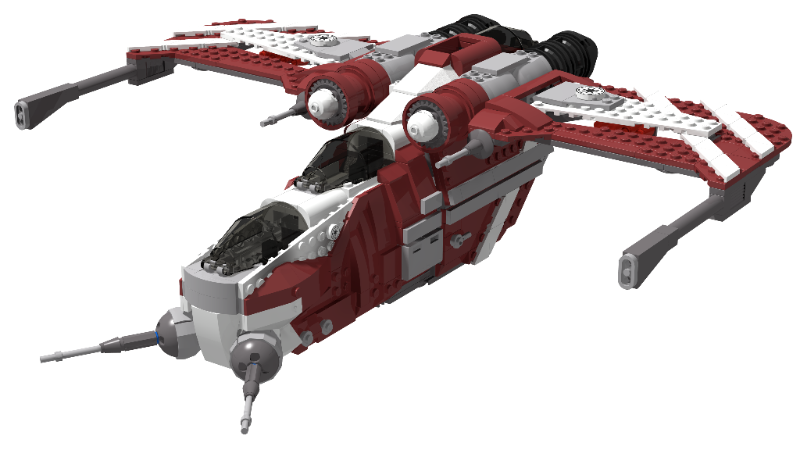 LEGO MOC Coruscant Guard ARC-180-T by hautti5 | Rebrickable - Build ...