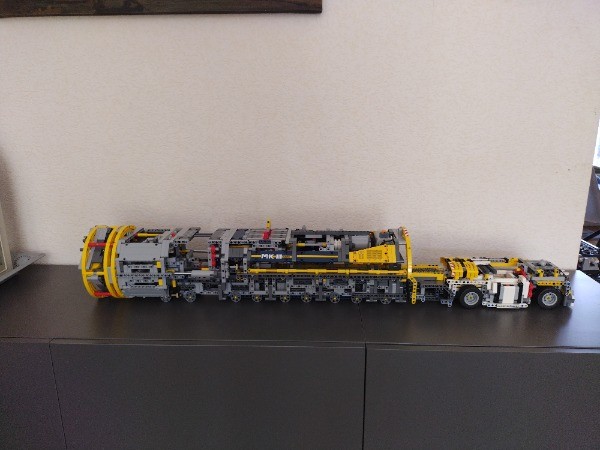 LEGO MOC Tunnel Boring Machine by TheThirdModel | Rebrickable - Build ...