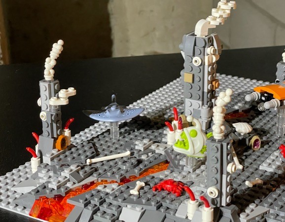 LEGO MOC Hydrothermal Vents by OrchardBuilds | Rebrickable - Build with ...