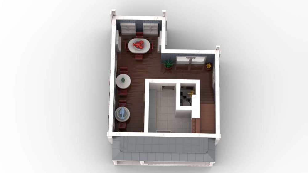 LEGO MOC-225041 New England Seafood Restaurant (Old Captain's House) by ...