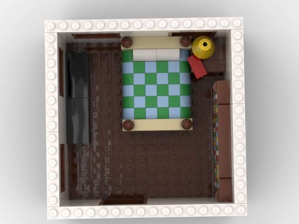 LEGO MOC Bedroom by WaldheimBoys | Rebrickable - Build with LEGO