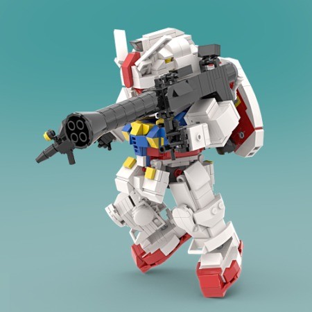 LEGO MOC FIRST GUNDAM by choi_dambaek | Rebrickable - Build with LEGO