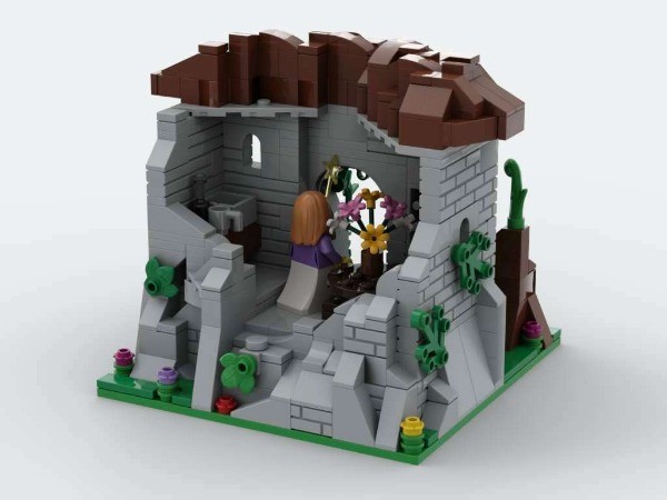 LEGO MOC-141135 the fairy in the forest by PezzidiLego | Rebrickable ...