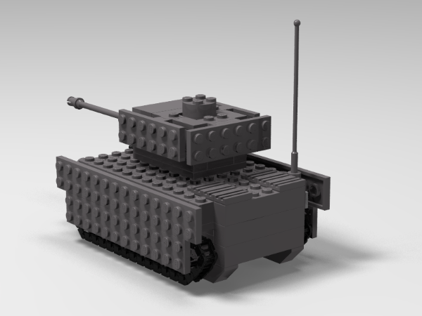 LEGO MOC WWII Panzer IV ausf H v1 by alexh321 | Rebrickable - Build ...