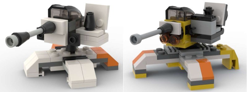 LEGO MOC 31014+912055 Separatist Proton Cannon by meregt | Rebrickable ...