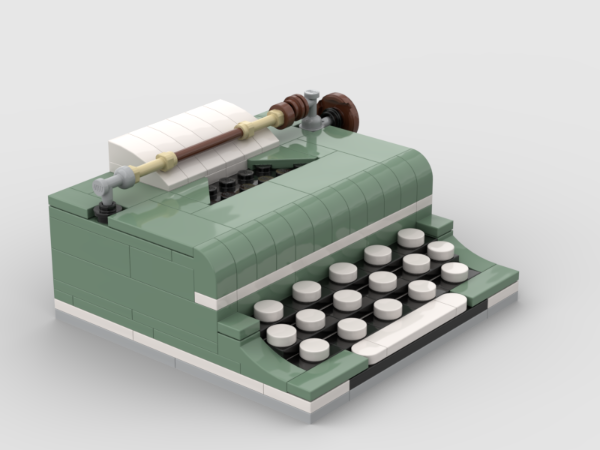 LEGO MOC mini typewriter by cassieLiu | Rebrickable - Build with LEGO
