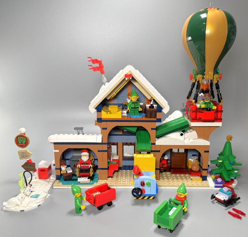 Review: 10339-1 - Santa's Post Office | Rebrickable - Build with LEGO