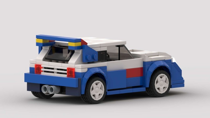 LEGO MOC-210966 MG Metro 6R4 by Legolink123 | Rebrickable - Build with LEGO