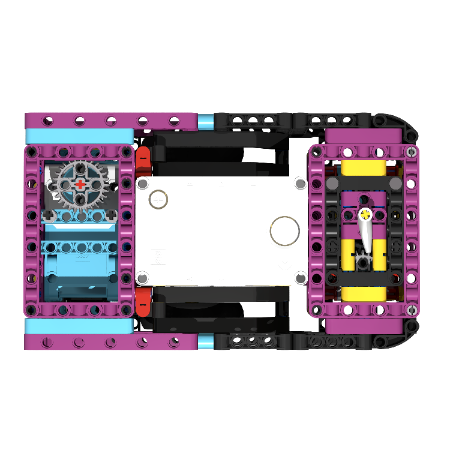 LEGO MOC Compact Driving Base with Small Wheels by uImagine ...