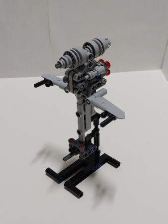 LEGO MOC TECHNIC mini B-wing starfighter by pins_n_liftarms ...