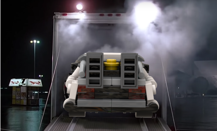 LEGO MOC Mini Delorean Time Machine- 3 in 1 MOC by DadBricks ...