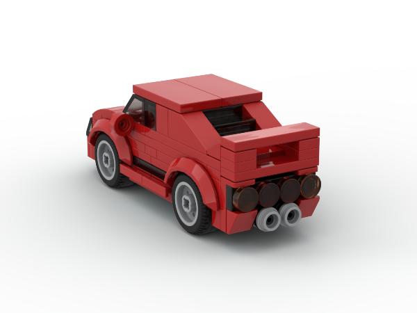 LEGO MOC-177817 10248 Mini Ferrari F40 by Profka_Hollisch | Rebrickable ...