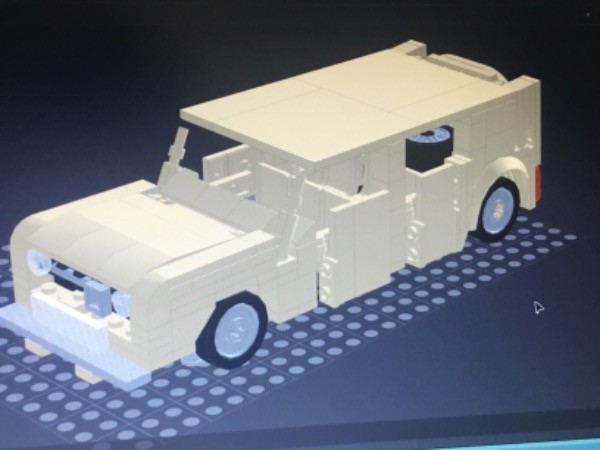 LEGO MOC Renault 4l (limousine) by CunningFox Designs | Rebrickable ...