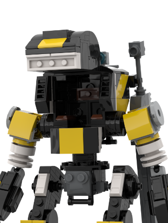 LEGO MOC Ash's Ronin|Titanfall 2 by Xtrav | Rebrickable - Build with LEGO