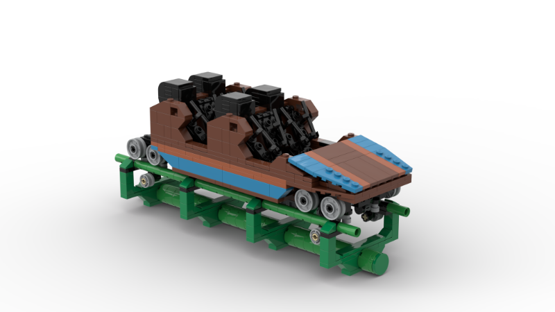 LEGO MOC Roller Coaster Shaman Gardaland Lead Car by coasternews ...