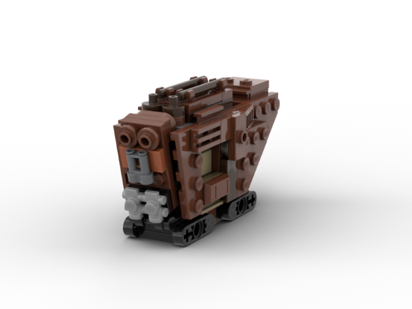 LEGO MOC Sandcrawler Microfighter by MarianoFR | Rebrickable - Build ...