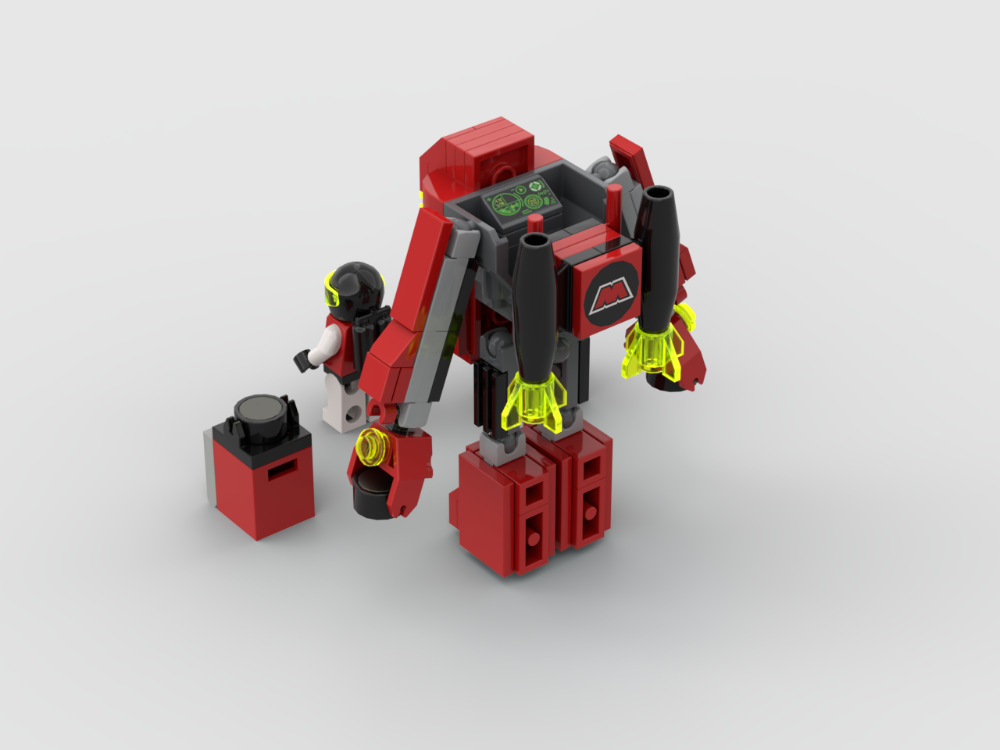 LEGO MOC M:Tron Cargo Loader Mech by MarcusStarkiller | Rebrickable ...