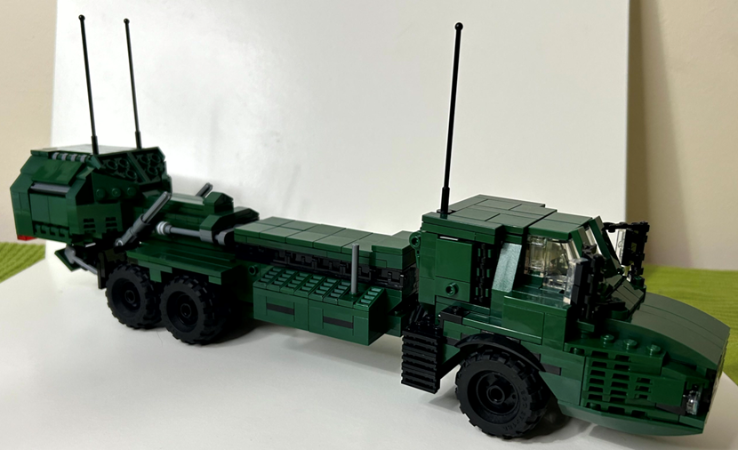 LEGO MOC Minifig scale Archer 6x6 self-propelled howitzer BAE Systems ...