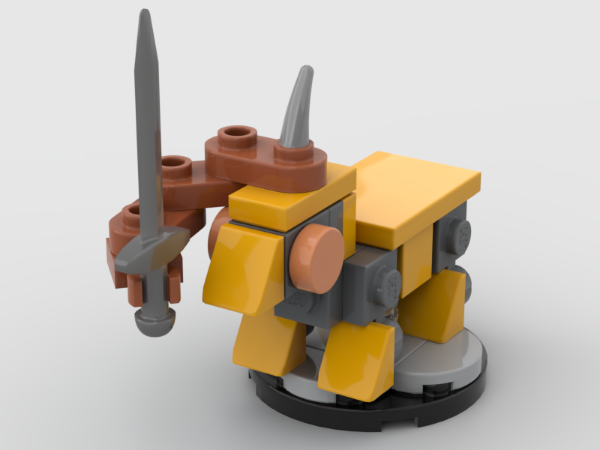 LEGO MOC Pony Unicorn Guards by GargonLe | Rebrickable - Build with LEGO