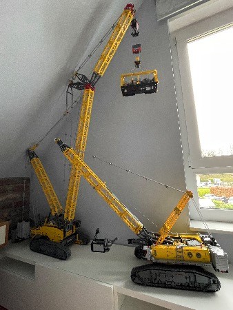 LEGO MOC 42146 Dragline Liebherr HS 8300 - RC alternate build by ...