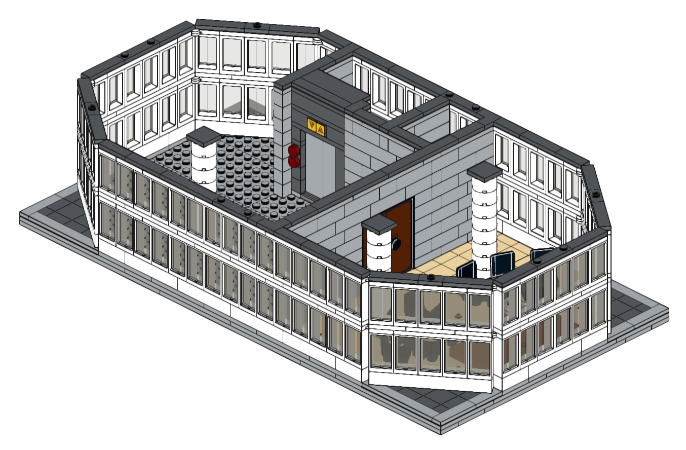 LEGO MOC Base for the Avengers Tower - Metlife Building 48 x 32 ...