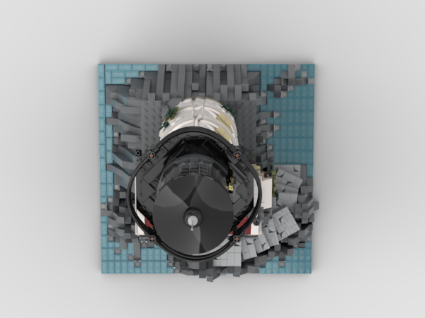 LEGO MOC Raised Baseplate For Castle Sets by carnby2000 | Rebrickable ...