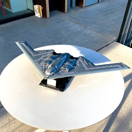 LEGO MOC 1:72 Scale B-2 Spirit by HandSolo99 | Rebrickable - Build with ...