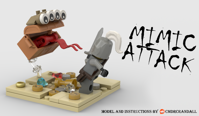 LEGO MOC Mimic attack by JudCrandall | Rebrickable - Build with LEGO