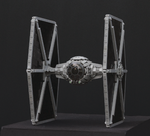 LEGO MOC NEW TIE Starfighter (classic) MOC, in minifigure scale. by ...