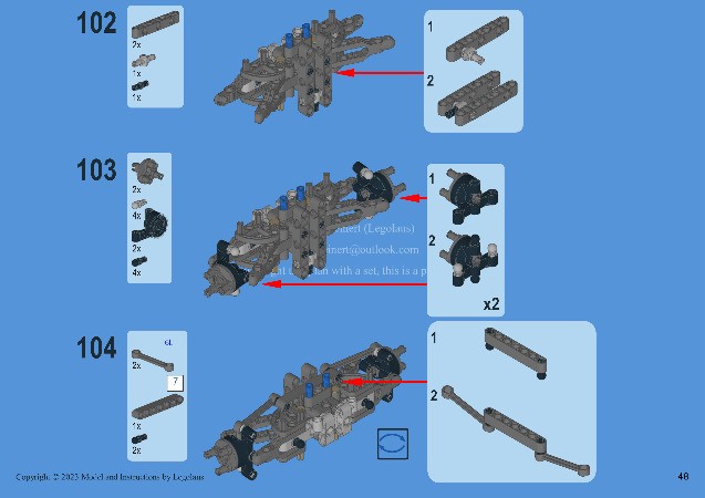 LEGO MOC Rally Car Peking Paris (RC Version) by legolaus | Rebrickable ...