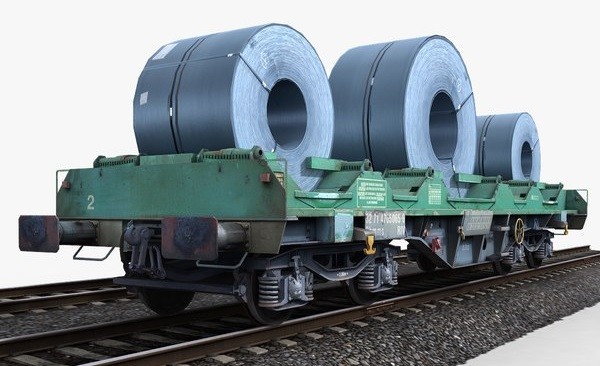 LEGO MOC Steel Coil wagon by Sparfelll | Rebrickable - Build with LEGO