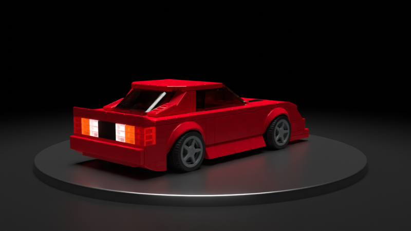LEGO MOC Chevrolet IROC-Z Camaro by SuperBrickz™ | Rebrickable - Build ...