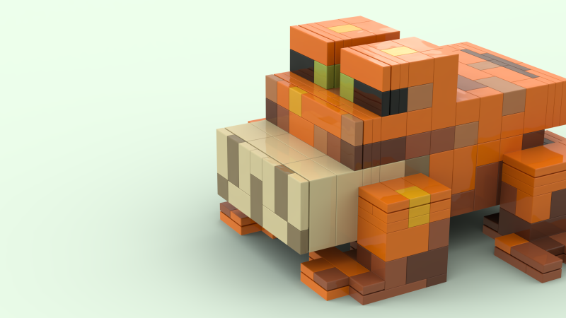 LEGO MOC Frog by brickfolk | Rebrickable - Build with LEGO