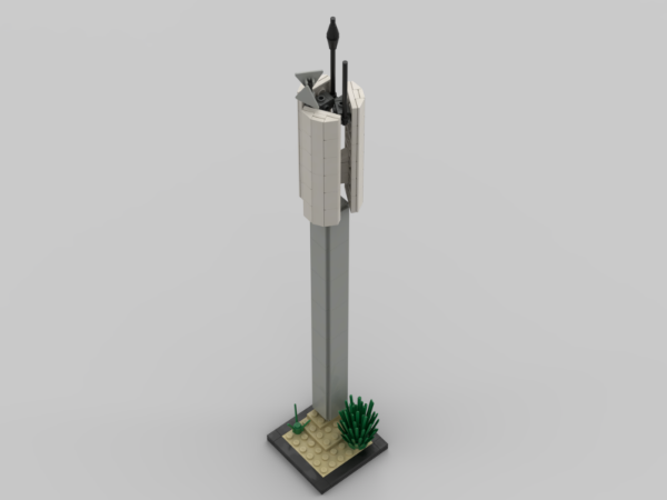LEGO MOC Futuristic Telecommunications Tower by Futurism_Lego ...