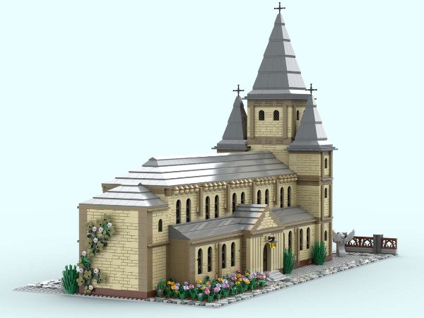 LEGO MOC-174245 St. Mary's Church by zsobricks | Rebrickable - Build ...