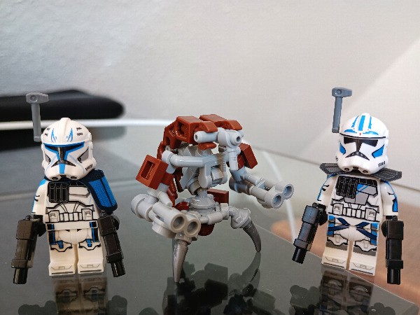 LEGO MOC Droideka - Minifig Scale by MOCaBrick | Rebrickable - Build ...