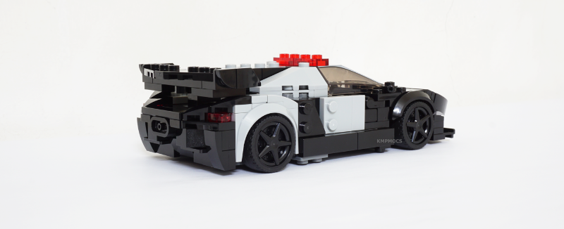 LEGO MOC 76909 Jesko Police Car by KMPMOCS | Rebrickable - Build with LEGO