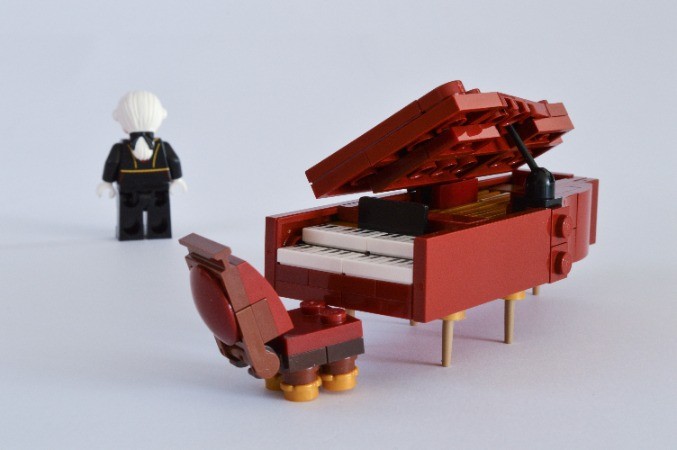 LEGO MOC Harpsichord by brisolla | Rebrickable - Build with LEGO
