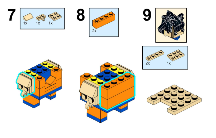 LEGO MOC Son Goku Dragon Ball Z BrickHeadz by LP14 | Rebrickable ...