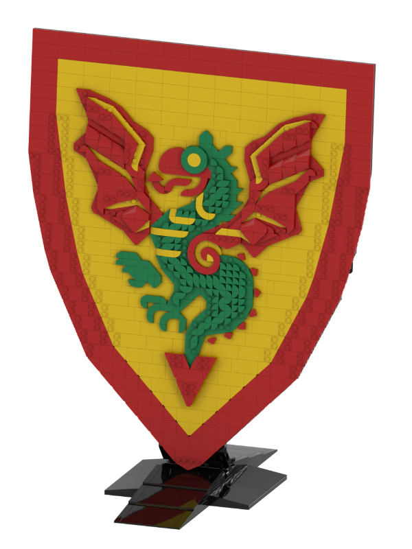 LEGO MOC-224360 Dragon Knights Shield by Brick_Lizard | Rebrickable ...