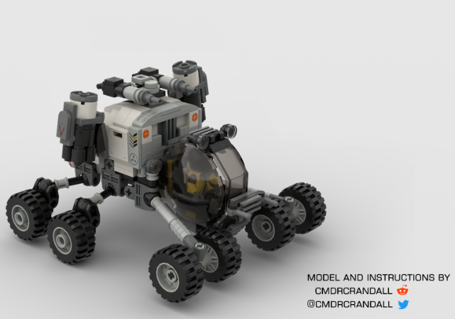 LEGO MOC Scarab SRV by JudCrandall | Rebrickable - Build with LEGO