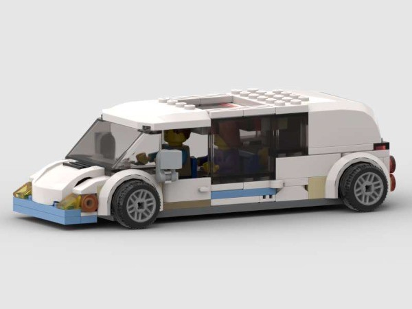 LEGO MOC 60283 Custom Limousine by dLegooo | Rebrickable - Build with LEGO